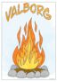 Målarbild Valborg - Majbrasa - NPF anpassat