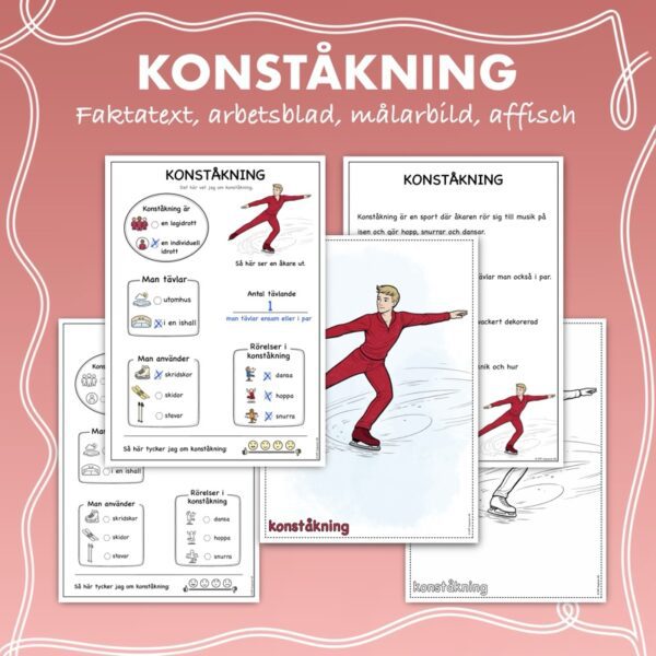 Fakta om idrott - Konståkning - NPF anpassat
